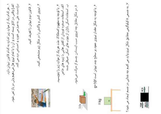 سلام لطفا جزوه کامل برام بفرستین یا خلاصه از فصل ۵ و اینکه نمونه سوال
